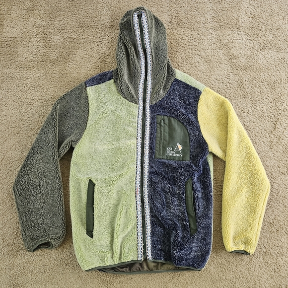 Go Slow Caravan | Shirts | Go Slow Caravan Vintage Japanese Color Block ...